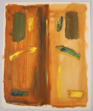 HAWK ALFREDSON. Blandteknik, surrealistisk, signerad, daterad -89 ...