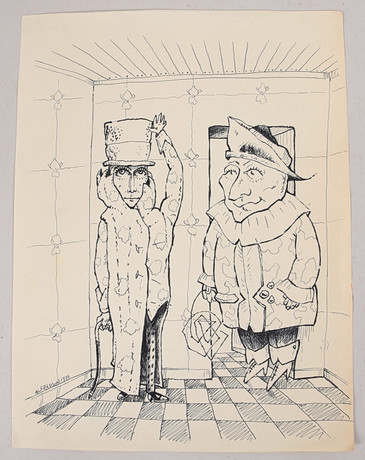 HAWK ALFREDSON. Tusch, "100 years ago humans looked like this ...