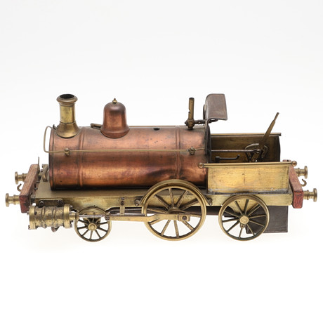 SCRATCH BUILT LOCOMOTIVE. Toys - Toys - Auctionet