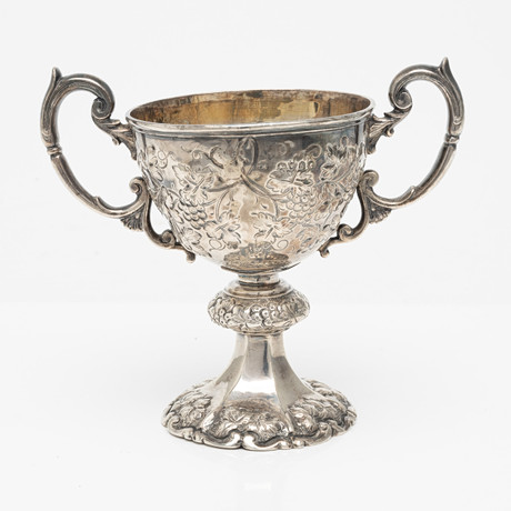 CUP, silver, London 1857. Weight approx. 249 grams. Silver & Metals ...