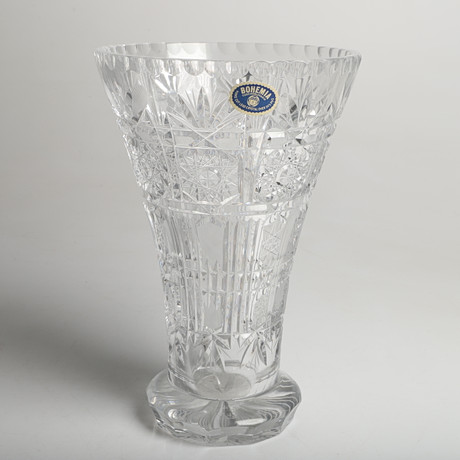 VAS, cut crystal, Bohemia, Czechoslovakia. Glass - Utility glass ...