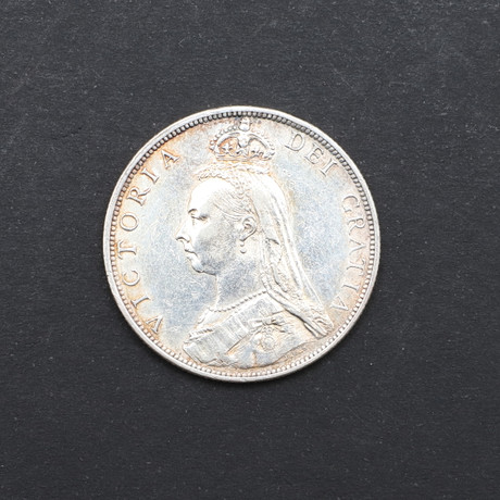 A QUEEN VICTORIA FLORIN, 1890. Coins, Medals & Stamps - Coins - Auctionet
