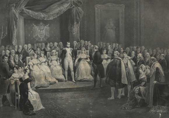 LOUIS STANISLAS MARIN-LAVIGNE. lithograph, after a painting by Victor ...