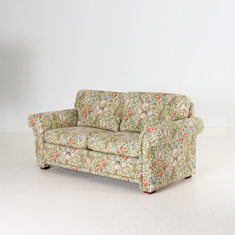 SOFFA, 2-sits, textil Golden Lily Green, William Morris, Bröderna ...