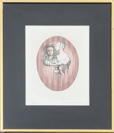 BERT-JOHNNY NILSSON. LITHOGRAPHY, signed, numbered 44/300. Art - Other ...