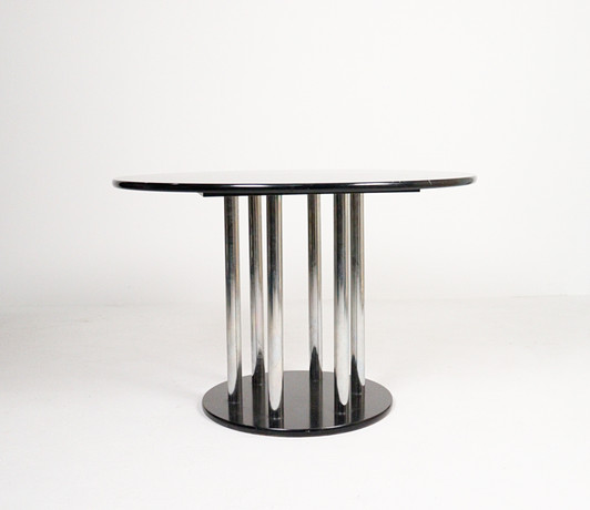 MICHAEL THONET. Attributed. Round dining table, Thonet, 1980s ...