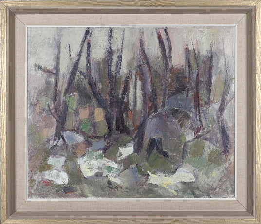 FOLKE HENELL. Oil on canvas, signed and dated 1962. Art - Paintings ...