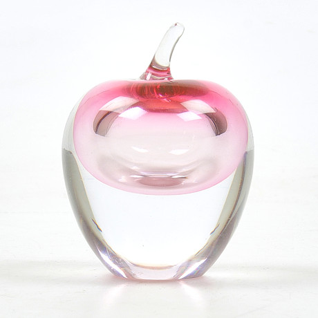 HANNE DREUTLER. Glasäpple, glas, Studio Åhus. Glas - Konstglas - Auctionet