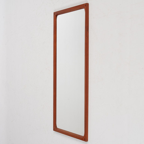 AKSEL KJERSGAARD. spegel, massiv teak, Danmark 1960-tal. Speglar ...