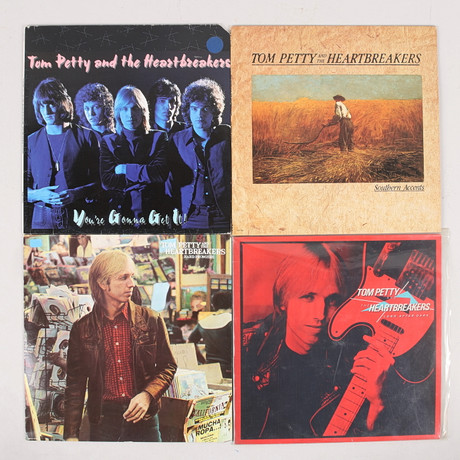 TOM PETTY AND THE HEARTBREAKERS, 4 st vinylskivor. Övrigt - Övrigt ...