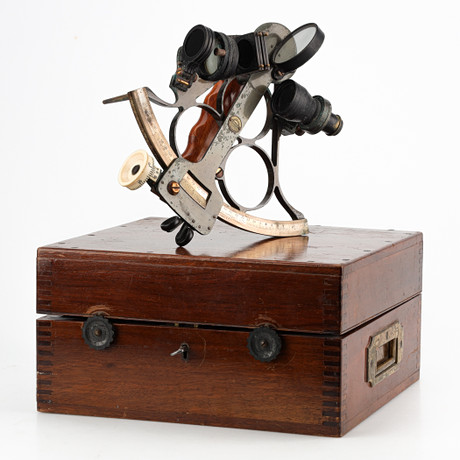 SEXTANT, Modell Husun, Henry Hughes & Son Ltd, Daterad 1937 ...