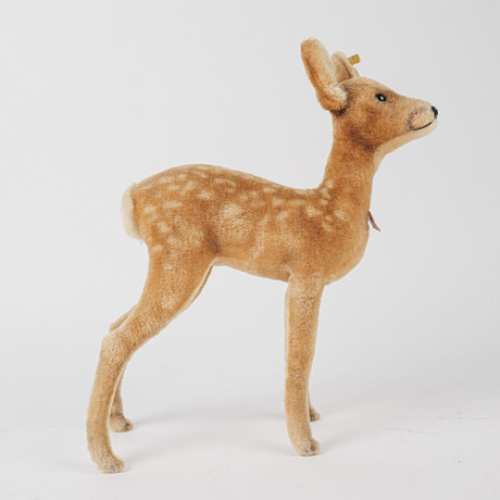 Steiff, fawn show animal, 1950 till 1960, Tyskland. Leksaker - Leksaker ...