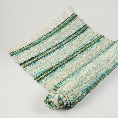 TRASMATTA, gröna toner, 2000-tal. Mattor & Textil - Mattor - Auctionet