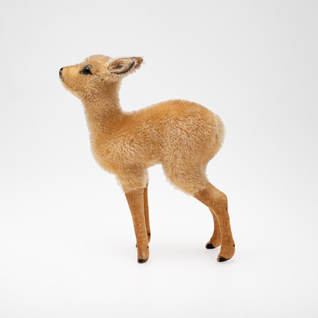 Steiff, uppstoppade djur/samlarobjekt, fawn, 1934-943, Tyskland ...