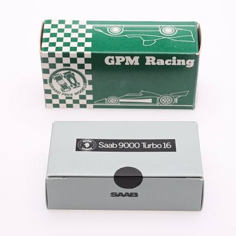 MODEL CAR and COLLECTOR'S CAR, SAAB, among others GPM Racing Grand Prix ...