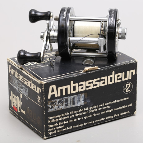 FISHING ROLL, Abu Ambassadeur 6600C. Miscellaneous - Fishing equipment ...