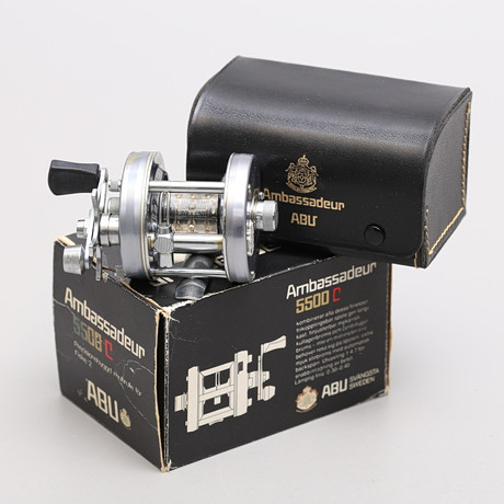 FISKERULLE, Abu Ambassadeur 5500C. Samlarföremål - Fiskeutrustning - Auctionet