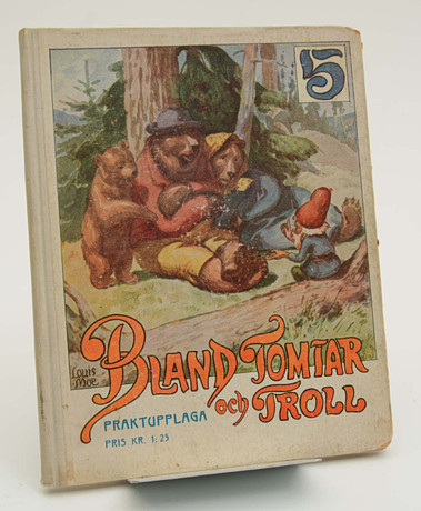 LOUIS MOE. Among gnomes and goblins 5. 1911. Magnificent edition. Books ...