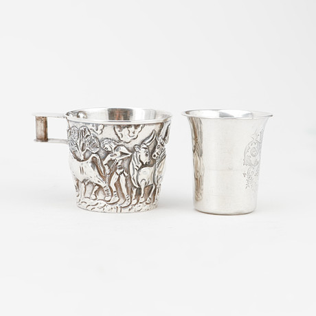 MUGG, Vourakis, Grekland samt BÄGARE och FAT, K. Anderson, Stockholm ...