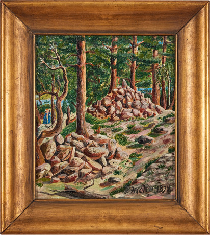 PELLE MOLIN (1864-1896). Ragunda. Konst - Måleri - Auctionet