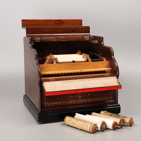 ORGANETTE, "Celestina", The Aeolian Organ and Music Co. USA. 1890-tal ...