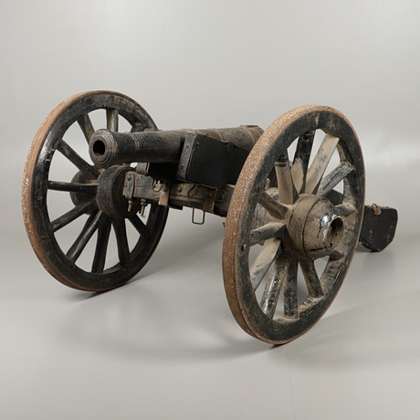 KANON OCH VAGN, NAPOLEONISK STIL. Vapen & Militaria - Skjutvapen ...