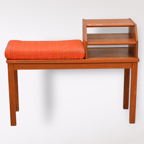 TELEPHONE SHELF, teak, 1960s/70s. Furniture - Cupboards, Cabinets ...