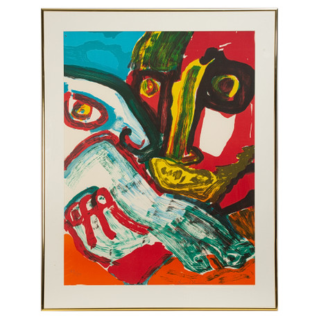 BENGT LINDSTRÖM. Färglitografi, signerad och numrerad 143/180. Konst ...