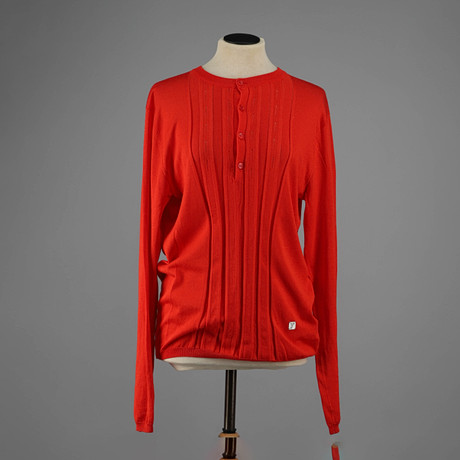 GIANNI VERSACE, Versace Collection, tröja, viskos/bomull, stl L ...