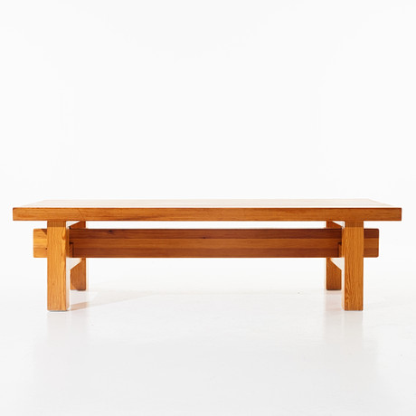 SOFFBORD, 1970-tal, massiv furu. Möbler - Bord - Auctionet