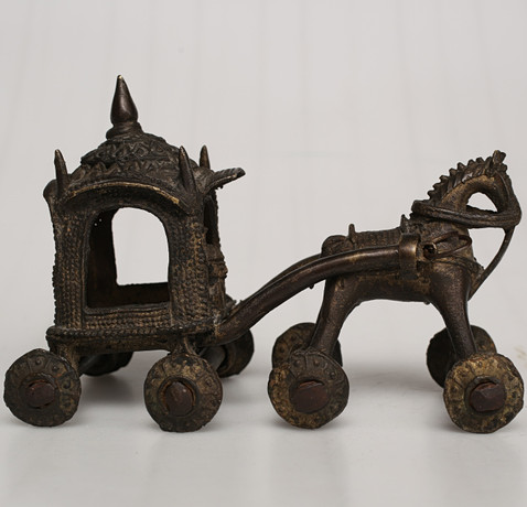 HÄST MED DROSKA, brons, 1900- tal. Silver & Metall - Övriga ...