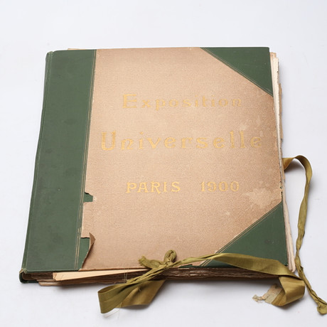 MAPP med planscher, Exposition Universelle, Paris 1900, E. Le Deley ...