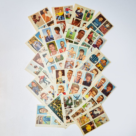 CASSIUS CLAY, MUHAMMAD ALI , HEMMETS JOURNAL SPORTENS STJÄRNOR. Original pärm med numrerade ...