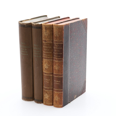 DAS CAPITAL. FIRST EDITION OF THE THIRD PART OF KARL MARX AND FRIEDRICH ...