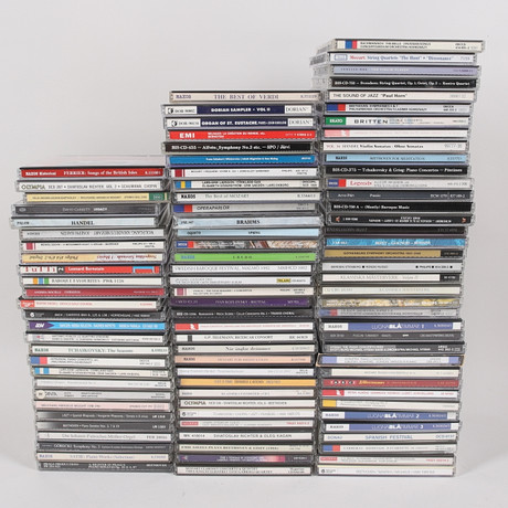 CD-SKIVOR, ca 95 st, klassisk musik. Övrigt - Övrigt - Auctionet