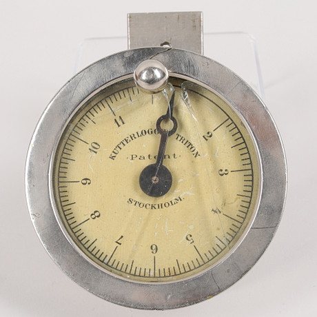 KUTTERLOGGEN TRITON, instrument för båtar, Stockholm. Övrigt - Teknika ...