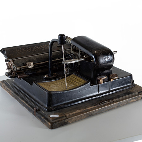 TYPEWRITER, Mignon, AEG USG, first part of the 20th century ...