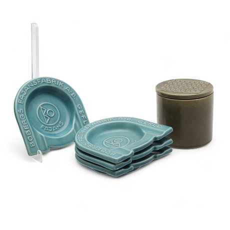 KERAMIK, 5 delar, Bo fajans, Sweden. Keramik & Porslin - Europeiskt ...