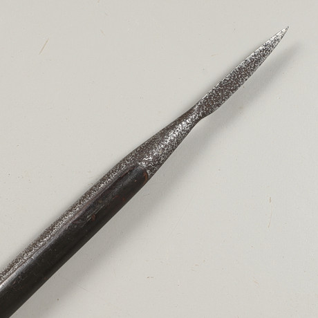 AN EARLY 19TH CENTURY BRITISH ROYAL NAVY BOARDING PIKE. Weapons ...