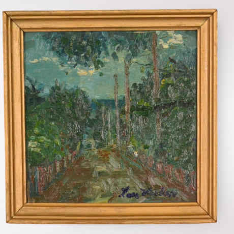 LARS HERDER. Oil on Board. Art - Paintings - Auctionet