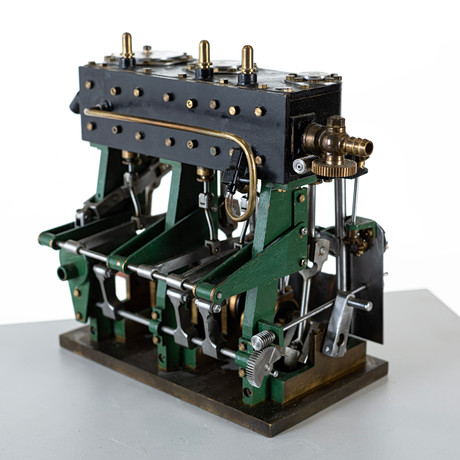 STEAM ENGINE, "Triple Expansion Machine". Collectables - Technica ...