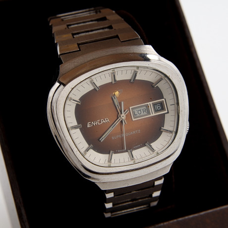 Wrist watch, Enicar, Quarts. Clocks & Watches - Wristwatches - Auctionet