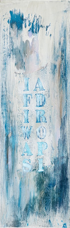 MEJA KULLERSTEN (1969-). "If I was a drop", akryl på duk, signerad a ...