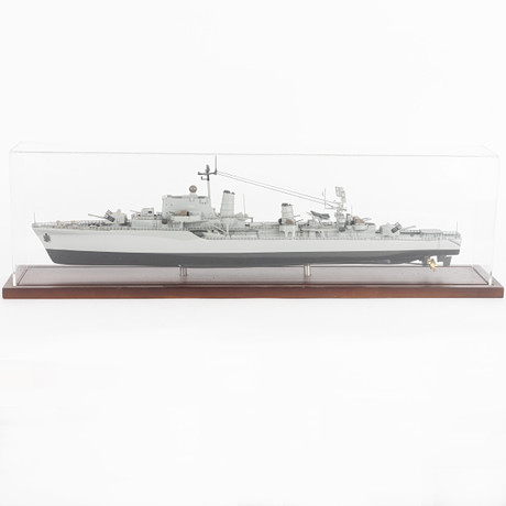 HMS SMÅLAND (J19), model ship in scale 1:200. Collectables - Technica ...
