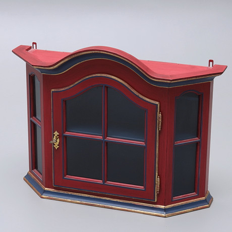 WALL CABINET, painted wood, KA Roos, Helsingborg, 1900s. Furniture ...