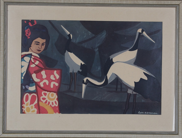 LARS NORRMAN. offset printing. Art - Engravings & Prints - Auctionet