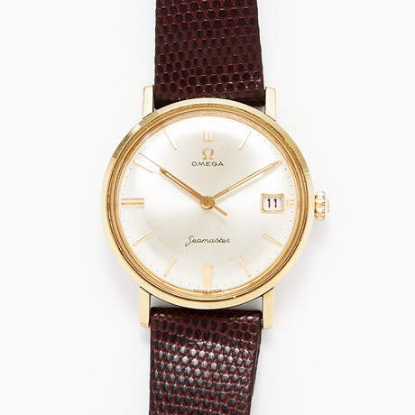 OMEGA, armbandsur, Seamaster, guld på stål, 1960-tal. Klockor & Ur ...