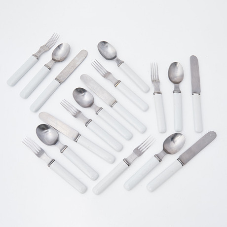 SIGNE PERSSON-MELIN. Cutlery set, 17 dlr, "Boda Nova", 1970s, stainless ...