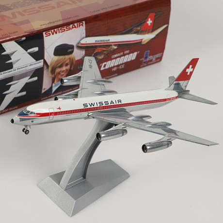 AIRPLANE MODEL, "Swiss Air", metal, Inflight 200. Miscellaneous ...