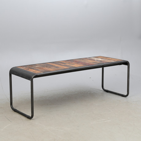 COFFEE TABLE, early 2000s, made from reclaimed wood from boats ...